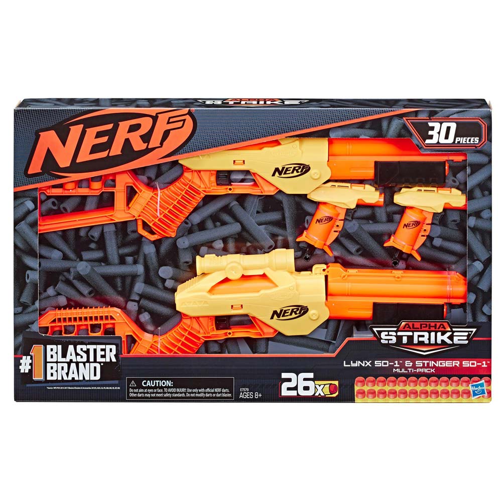 NERF ALPHA STRIKE LYNX AND STINGER BLASTERI | Dexy Co Kids