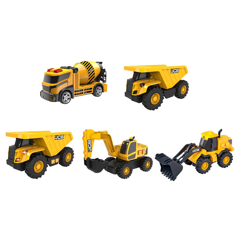 TEAMSTERZ JCB CONSTRUCTION SET GRA?EVINAC | Dexy Co Kids