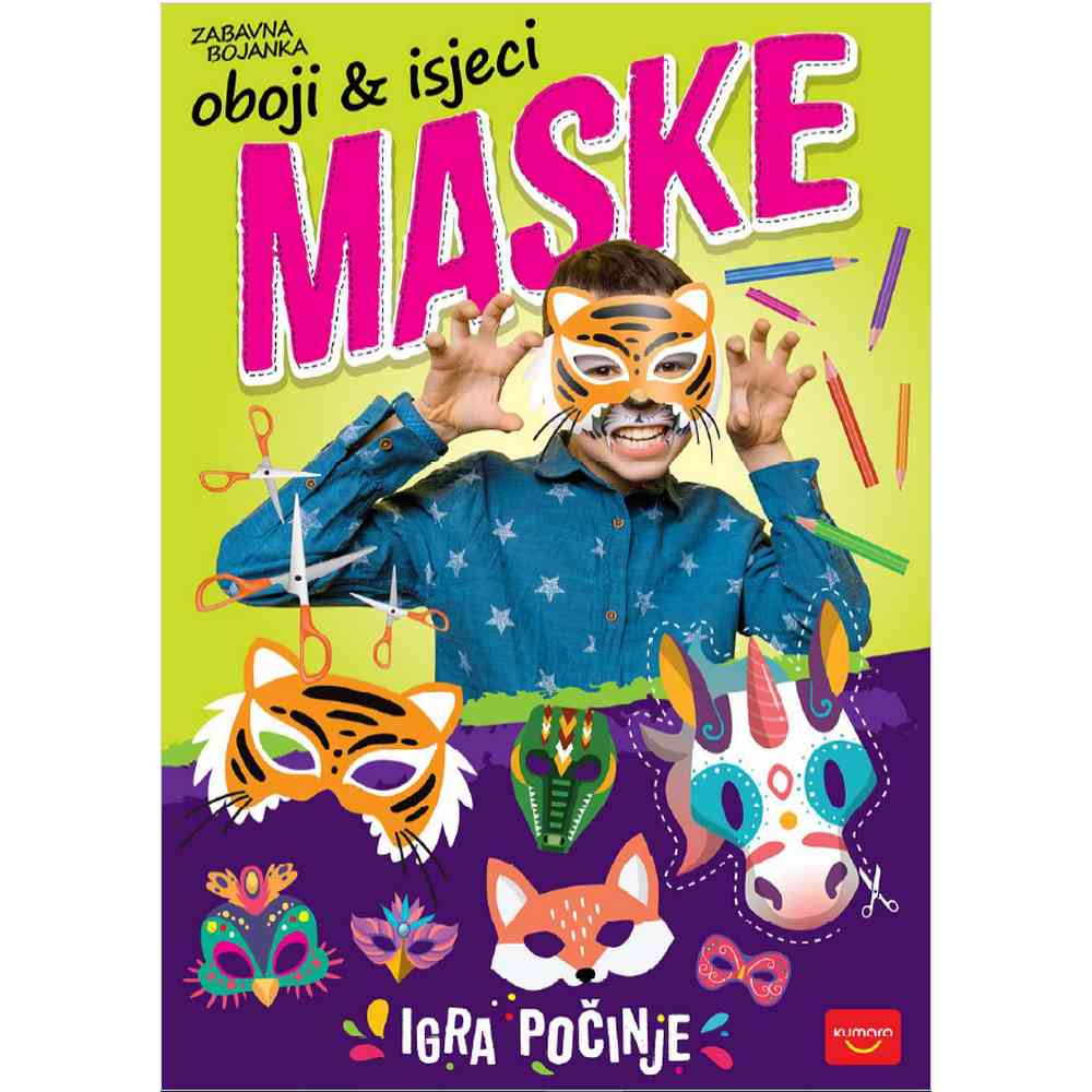 KUMARO BOJANKA MASKE | Dexy Co Kids