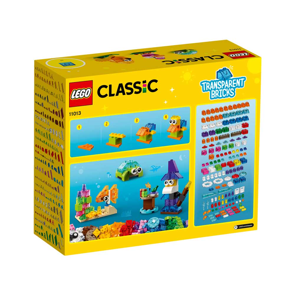 LEGO CLASSIC KREATIVNE PROZIRNE KOCKE | Dexy Co Kids