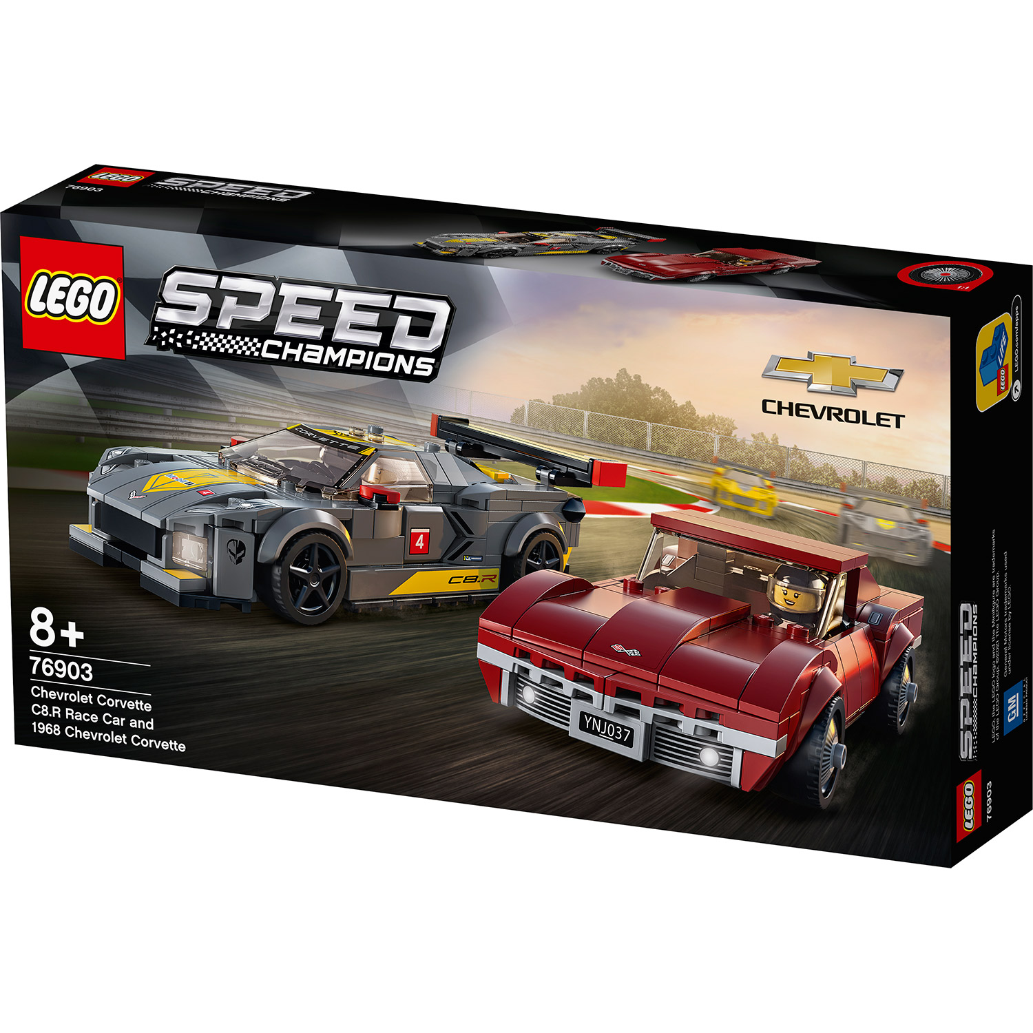 LEGO SPEED CHEVROLET CORVETTE C8R I 1968 CHEVROLET CORVETTE | Dexy Co Kids