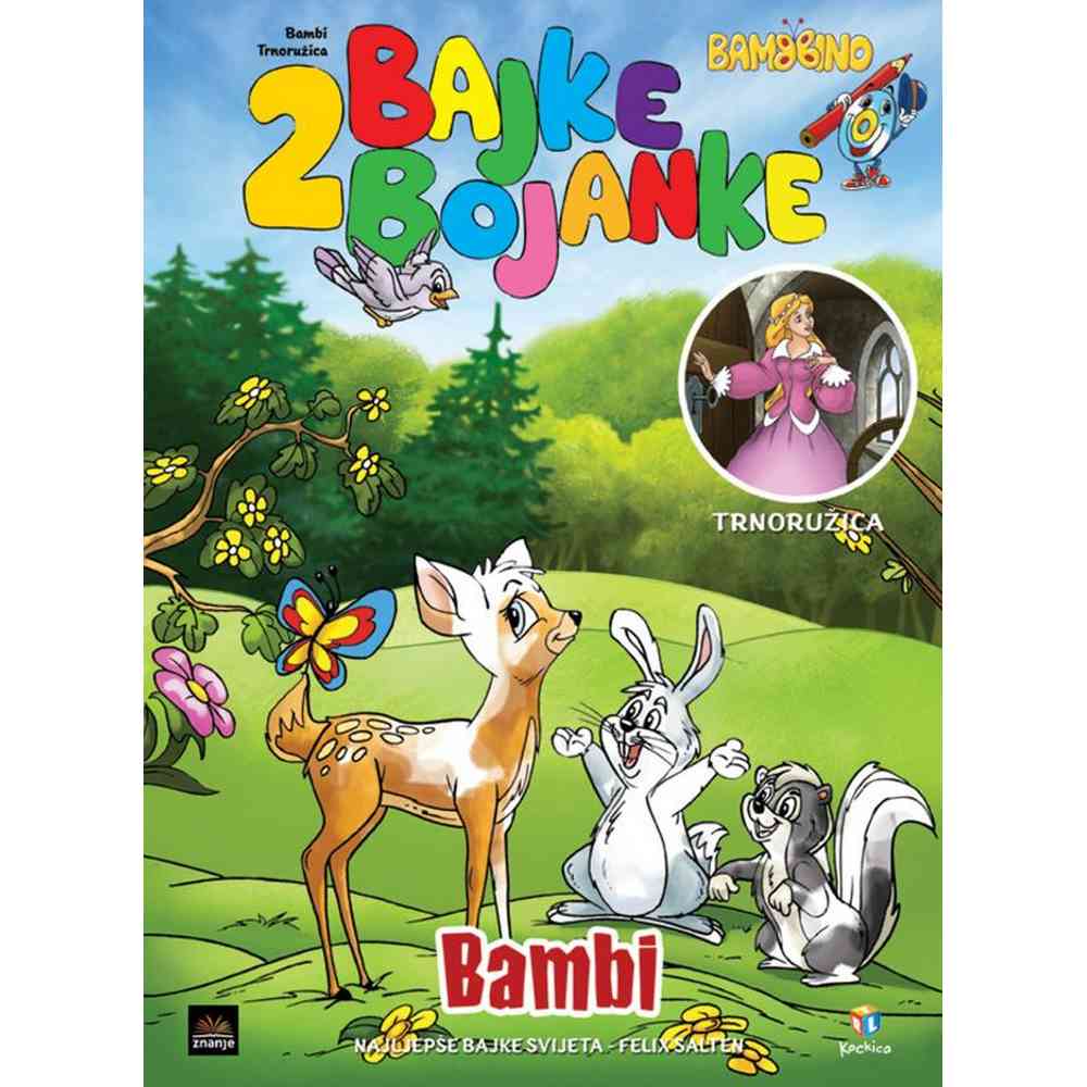BOJANKA 2U1 BAMBI/TRNORUZICA | Dexy Co Kids