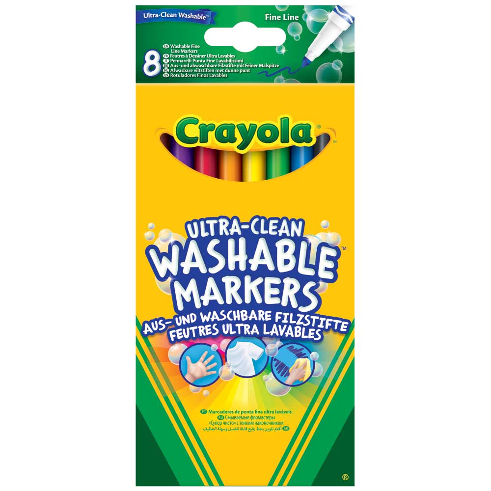 CRAYOLA TANKI PERIVI MARKERI 8 KOM | Dexy Co Kids