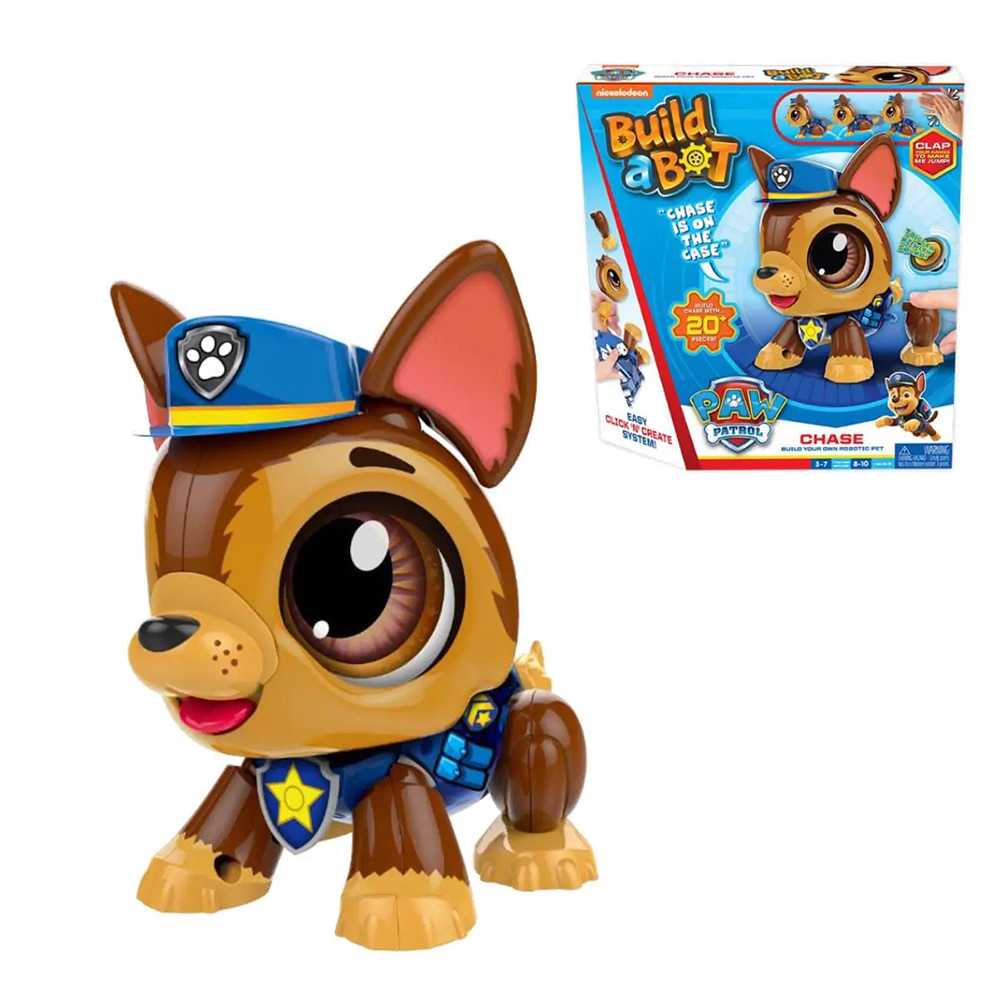 PAW PATROL - BUILD A BOT CHASE | Dexy Co Kids